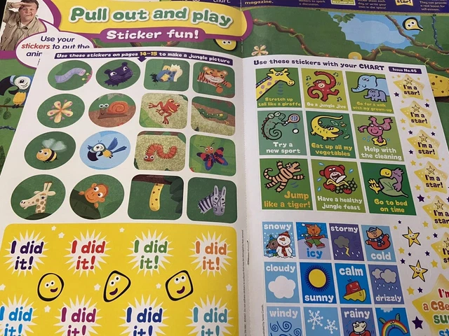 BBC CBEEBIES MAGAZINE #45 2007 Tweenies With Matching Cards & Stickers ...