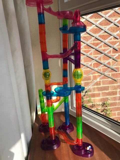 EARLY LEARNING CENTRE ELC MARBLE Madness Vintage construction play set ...