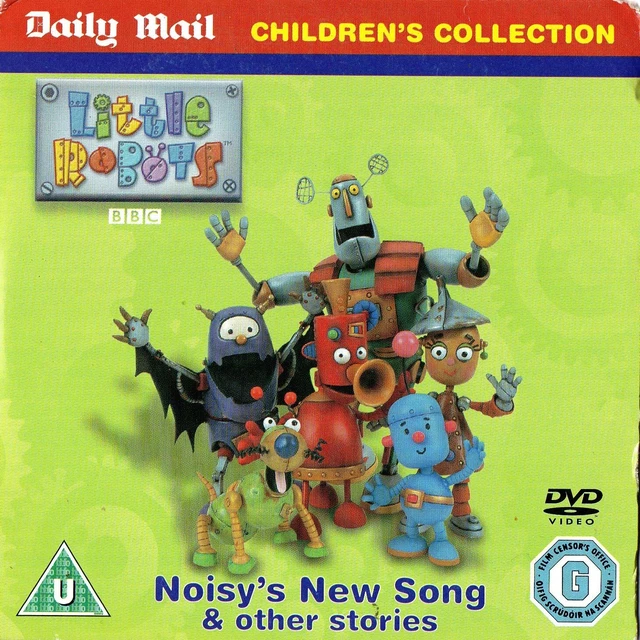 LITTLE ROBOTS - Childrens Animation : DAILY MAIL PROMO DVD £1.75 ...