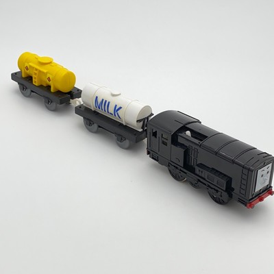 THOMAS TOMY TRACKMASTER Diesel WORKS Fuel Milk Plarail Tomica World ...