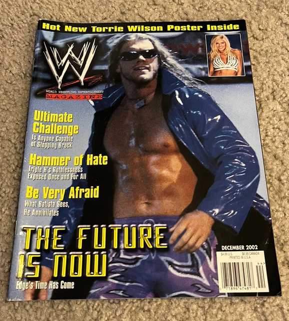 WWF WWE MAGAZINE - December 2002 - Edge £10.34 - PicClick UK