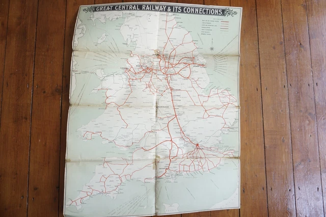 MAP OF THE Great Central Railway and its Connections - 1000 Piece ...