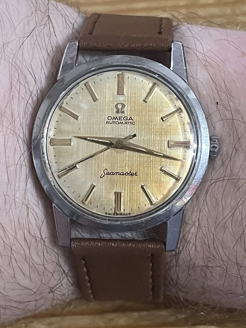 VINTAGE OMEGA SEAMASTER, Automatic, Tropical Dial, Original Condition ...