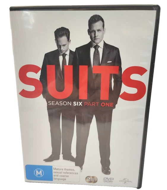 SUITS SEASON SIX Part One DVD (Region 2,4) VGC - TV series drama ! Fast ...