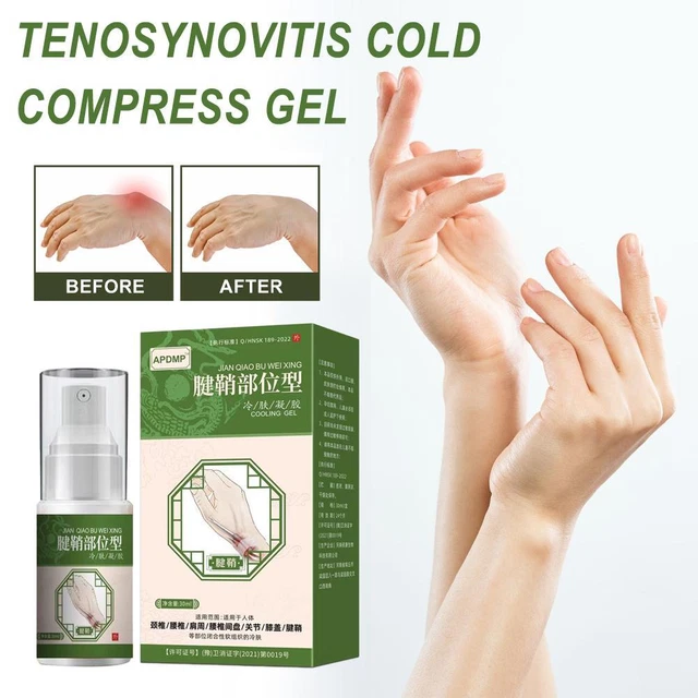 TYPE TENOSYNOVITIS TENDON Sheath Pain Pain Spray Joint Cold Compress ...