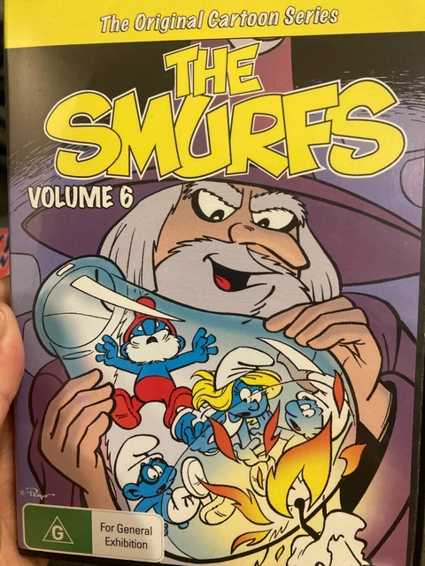 THE SMURFS VOLUME 6 region 4 DVD (classic animated kids tv series) £6. ...