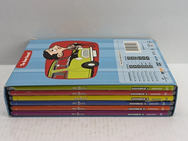 MR BEAN BOX Set The Animated Series DVD Region 2,4,5 PAL PreOwned Rowan ...