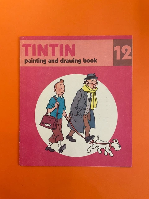 TINTIN ALBUM A Colorier N°12 Casterman 17X19Cm Excellent État EUR 9,00 ...