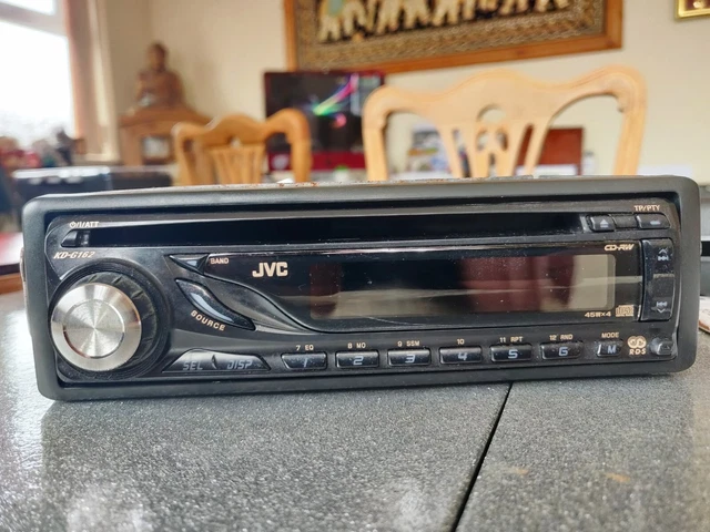 JVC KD-G162 CAR Radio Stereo CD Player. Face Off Front & Storage Box. £30.00 - PicClick UK