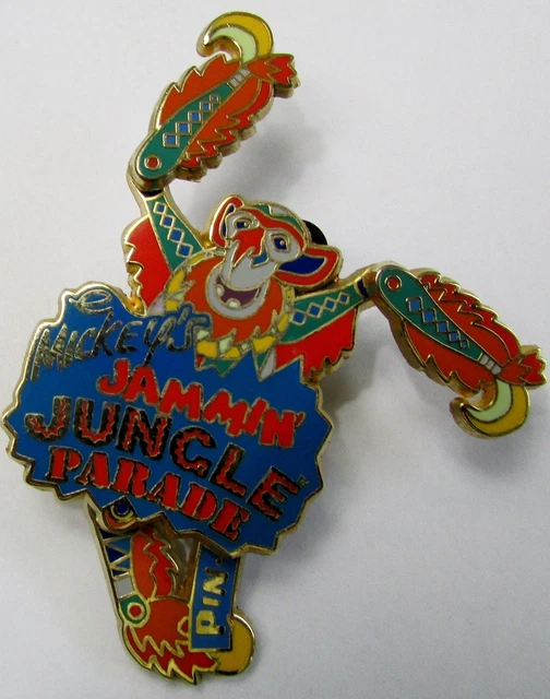 DISNEY ANIMAL KINGDOM Pin-O-Rama Event Mickey's Jammin Jungle Parade ...