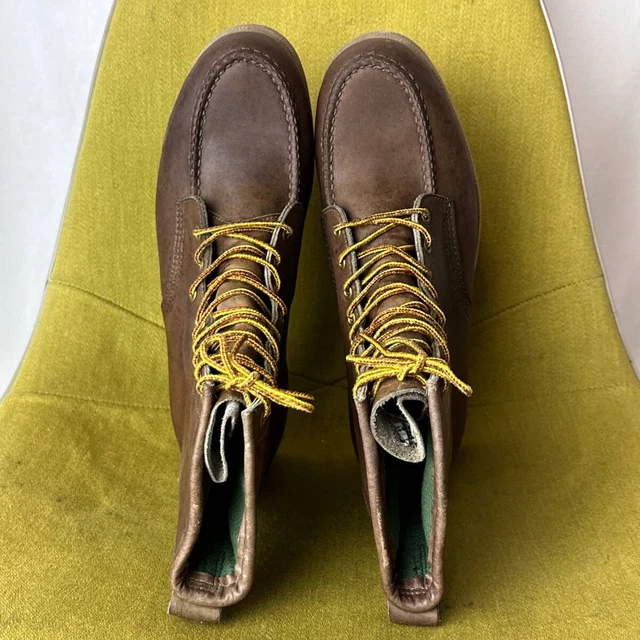 L.L.BEAN L.L BEAN Red Wing 3315 Mock Toe Lace-Up S 9 D Usa 27.0 Leather ...