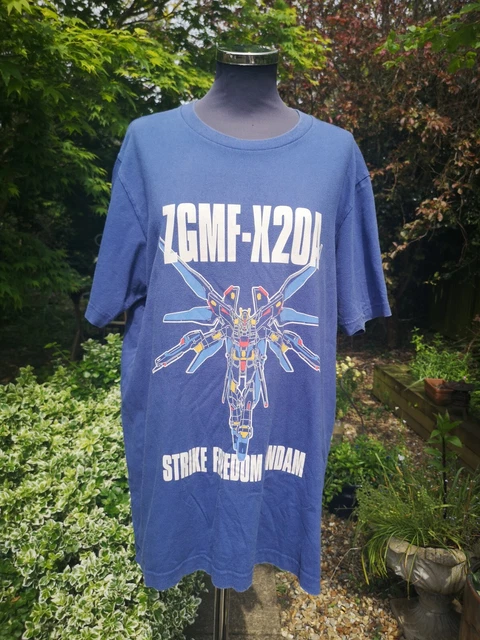 UNIQLO UT GUNPLA 40Th Anniversary Strike Freedom Gundam T-Shirt Size Xl ...