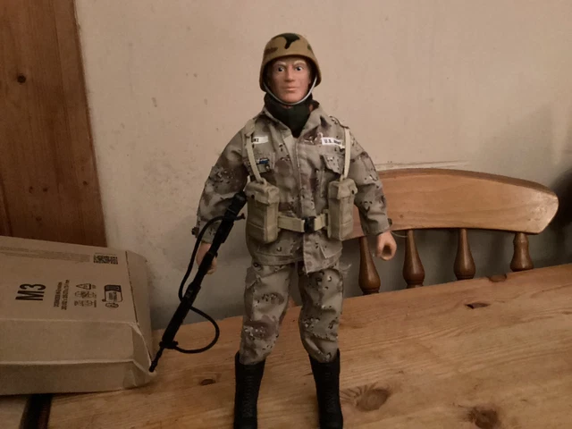 GI JOE/ACTION MAN desert storm custom figure 12 inch action figure £15. ...
