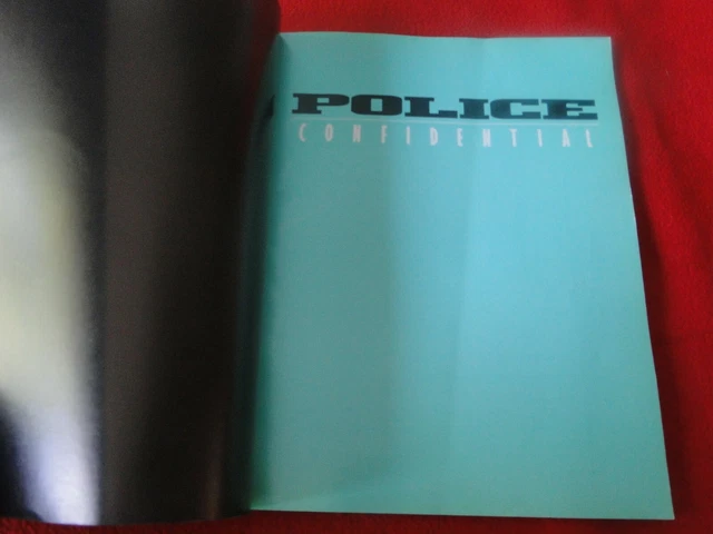 VINTAGE ROCK N' Roll Book Police Confidential Sting Danny Quatrochi ...