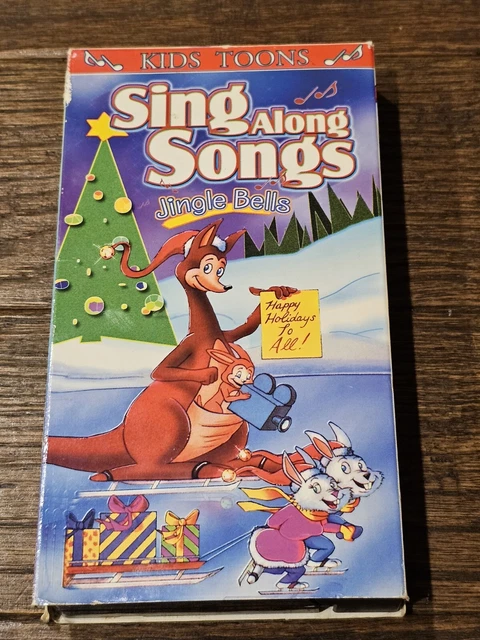 KID TOONS SING Along Songs Jingle Bells VHS 2000 Rare Good Times ...