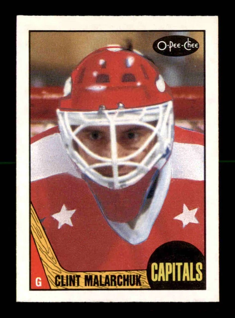1987 O-PEE-CHEE #246 Clint Malarchuk neuf dans sa boîte/neuf comme neuf ...