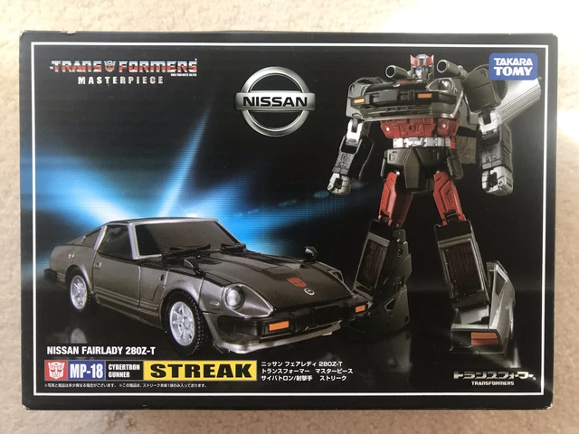 TRANSFORMERS MASTERPIECE MP 18 Autobot Cybertron Gunner Streak Nissan ...