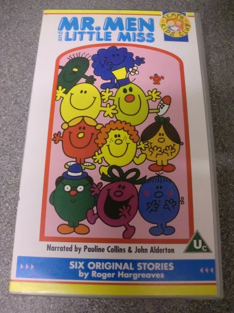 MR MEN AND Little Miss - Six Original Stories - VHS Tape - 1983 (PAL) £ ...