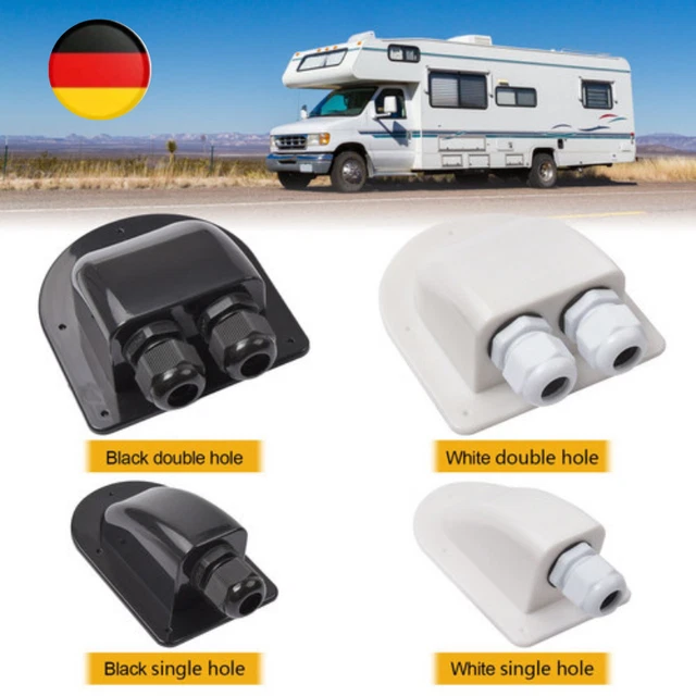 SOLAR KABELDURCHFÜHRUNG DACHDURCHFÜHRUNG 1/2-fach Wohnmobil Solar Solaranlage DE EUR 6,72 ...