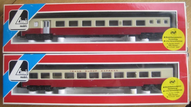 LIMA SBB RAE TEE 2 St. Zwischenwagen Gottardo OVP GS wie neu Sammler ...