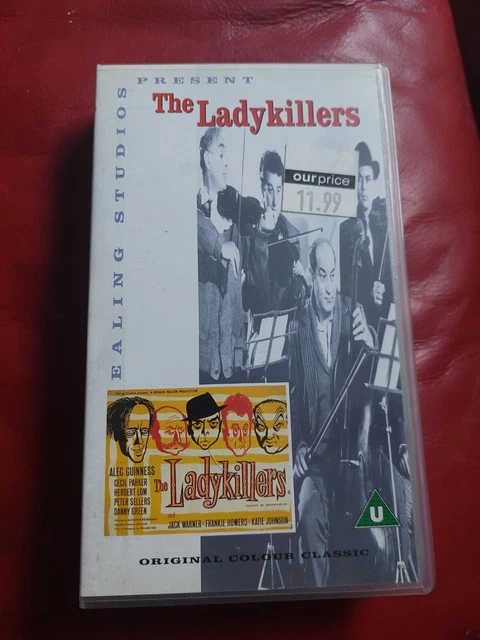 THE LADYKILLERS (1955) Ealing Comedy VHS Tape - Alec Guinness - Peter ...