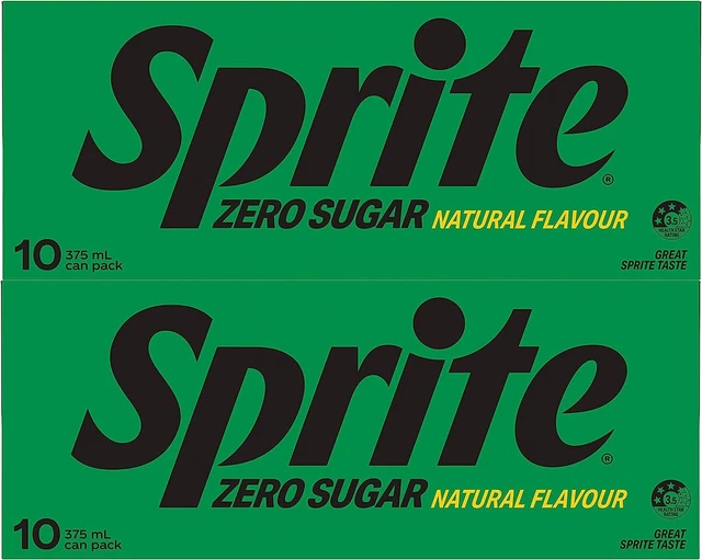 SPRITE ZERO SUGAR Soft Drink Multipack Cans 20 X 375 Ml $40.99 ...