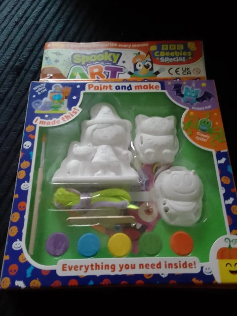 BBC CBEEBIES SPECIAL magazine #191 2024: Spooky Art Paint & Make Witch ...