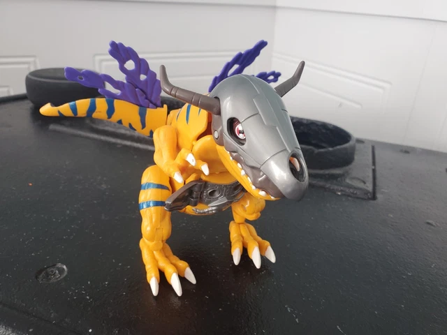 DIGIMON DIGIVOLVING GREYMON to Metalgreymon Action Figure Toy 1999 $30. ...