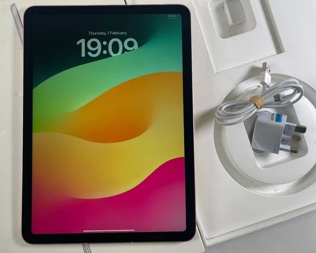 APPLE IPAD AIR 4th Generation A2072 64GB Wi-Fi + 4G Rose Gold Unlocked ...