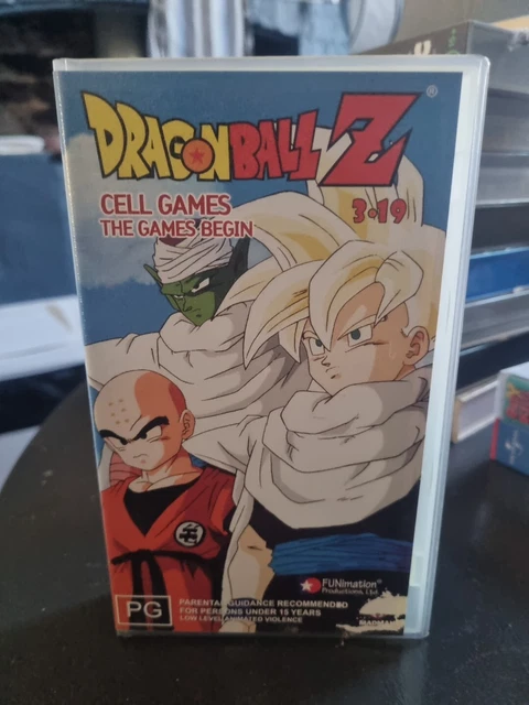 DRAGONBALL Z: CELL Games - The Games Begin - 3:19 (Pal Vhs Video) V11 £ ...