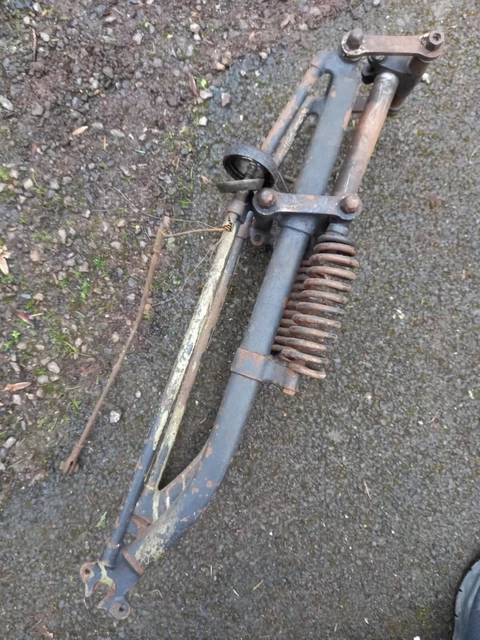 LATER VINTAGE HEAVY/MEDIUM weight Druid girder fork in very good ...