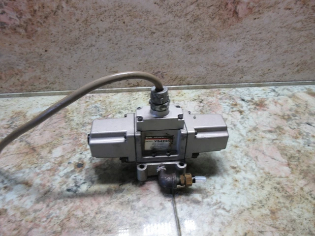 SMC SOLENOID VALVE Unit Vs4220 Ac90-100V/50Hz Cnc Tsugami Ma3H Cnc £60. ...