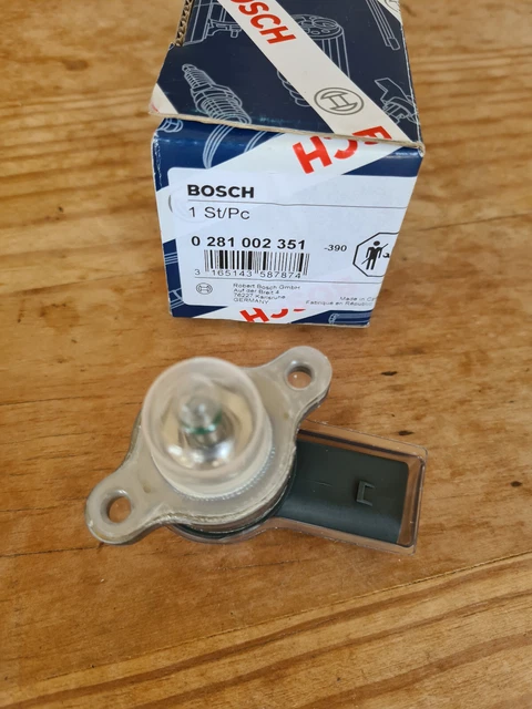 0281006002 BOSCH PRESSURE control valve, common rail system for Audi ...