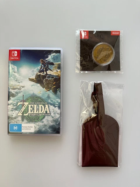 THE LEGEND OF Zelda Tears of the Kingdom Nintendo Switch Game + Coin ...