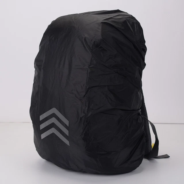 WATERPROOF BACKPACK RAIN Cover with Reflective Straps for Night Cycling ...