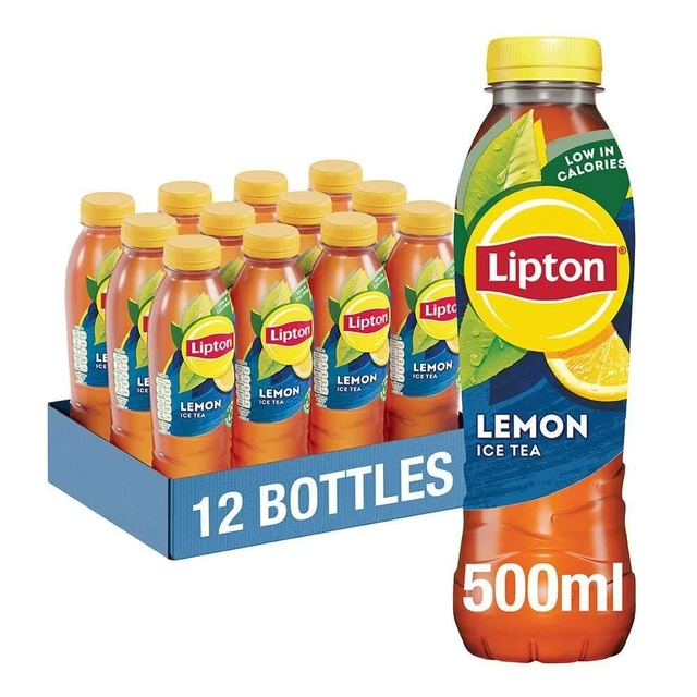 LIPTON ICE TEA Lemon 500ml (Pack of 12) £17.88 - PicClick UK