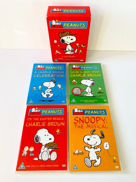 PEANUTS (BOX SET) (DVD, 2005) Snoopy, Easter Beagle, Good Sport Charlie ...