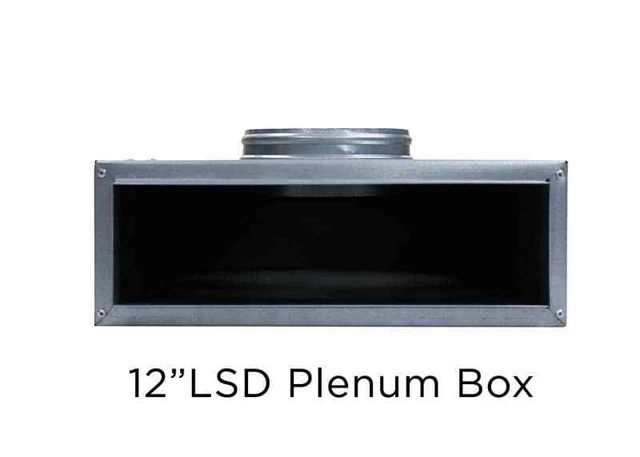 12& PLENUM BOX for [12" Linear Slot Diffuser - (2 Slot) Double Slot ...