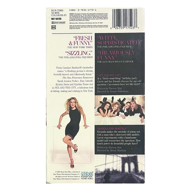 SEX AND THE City: The First Two Episodes (VHS, 2000) - NEW SEALED £13. ...