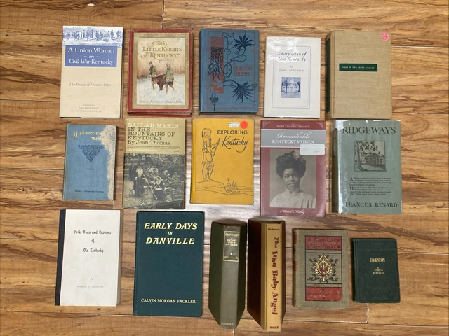 LOT OF 16 Vintage & Contemporary Books History Of Kentucky Civil War ...