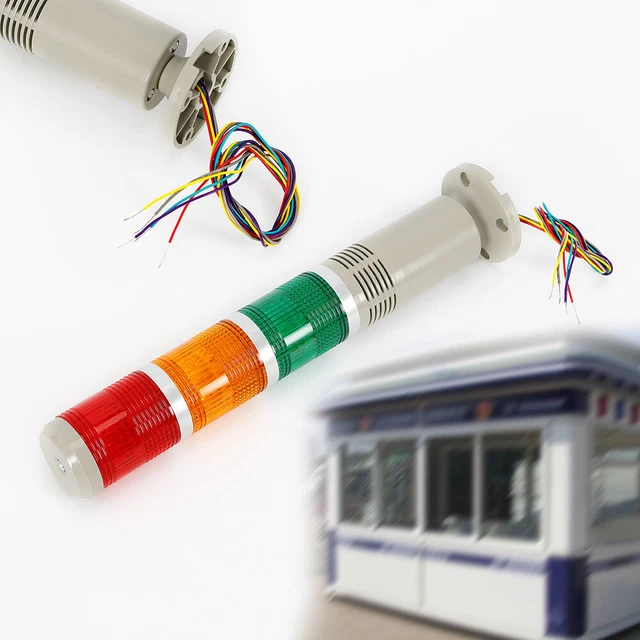ALARM WARNING STACK Light , LED Signal Tower Lamp Red Yellow Green ...