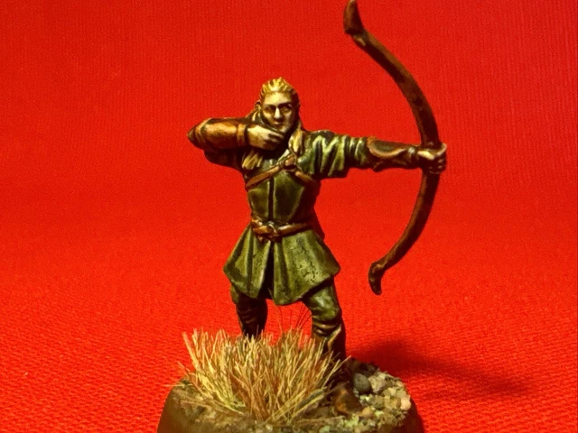 LEGOLAS FELLOWSHIP ELVES MESBG PRO Painted Lord of the Rings Games ...