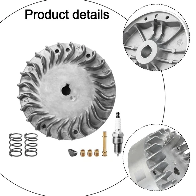 ENGINE FLYWHEEL KIT Including Spark and Valve Springs for 212cc Engines ...