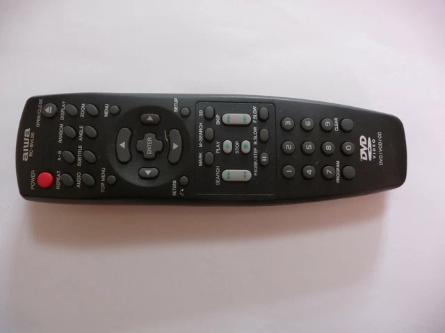 GENUINE ORIGINAL REMOTE control Aiwa dvd/vcd/cd RC-BVL02 £9.50 ...