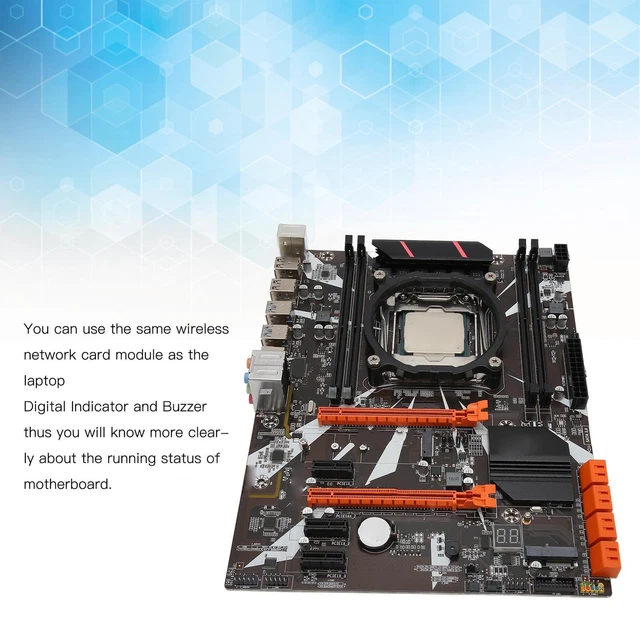 DDR4 MOTHERBOARD 4 DDR4 DIMM 2 PCIe X16 Slots 32G Memory USB3.0 USB2.0 ...