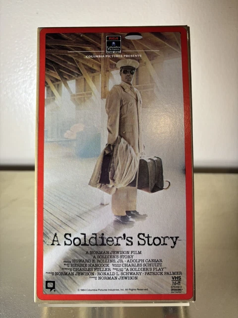 A SOLDIERS STORY Vhs First Copy Side Slip Cover 1984 RCA £9.10 ...