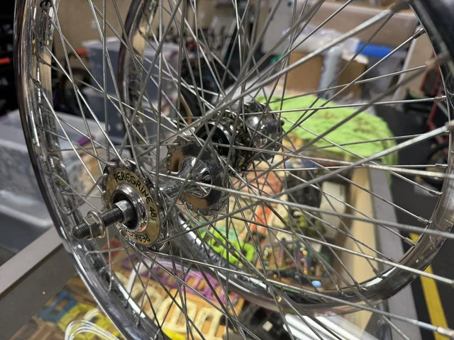 1980’S PEREGRINE HP 48s Bmx Wheels Rims Chrome Super Pro Old School ...