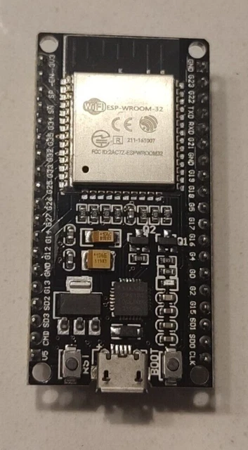 ESP32 WROOM-32 DEVELOPMENT Board WiFi+Bluetooth Dual Core Ultra-Low ...