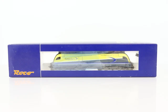 ROCO 63821 HO Gauge ES64 'CargoServ' Livery ES 64 U2-081 DCC Electric ...
