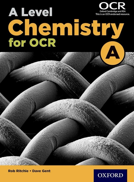 A LEVEL CHEMISTRY for OCR A Student Book (OCR A Level Sciences) £25.66 ...